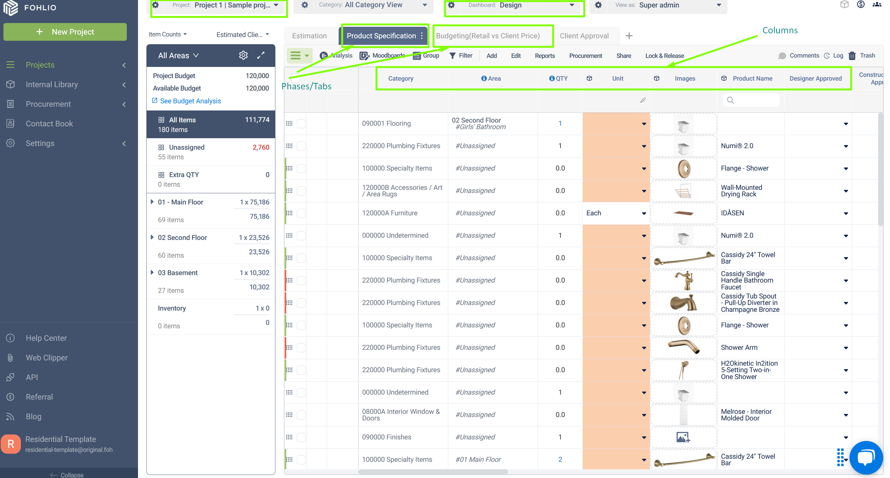 Welcome to Fohlio: Streamline Design and Procurement in One Platform